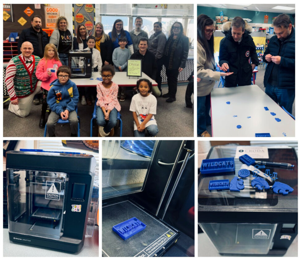 Croda donates funds for 3D printer in Robb STEM classroom | News ...